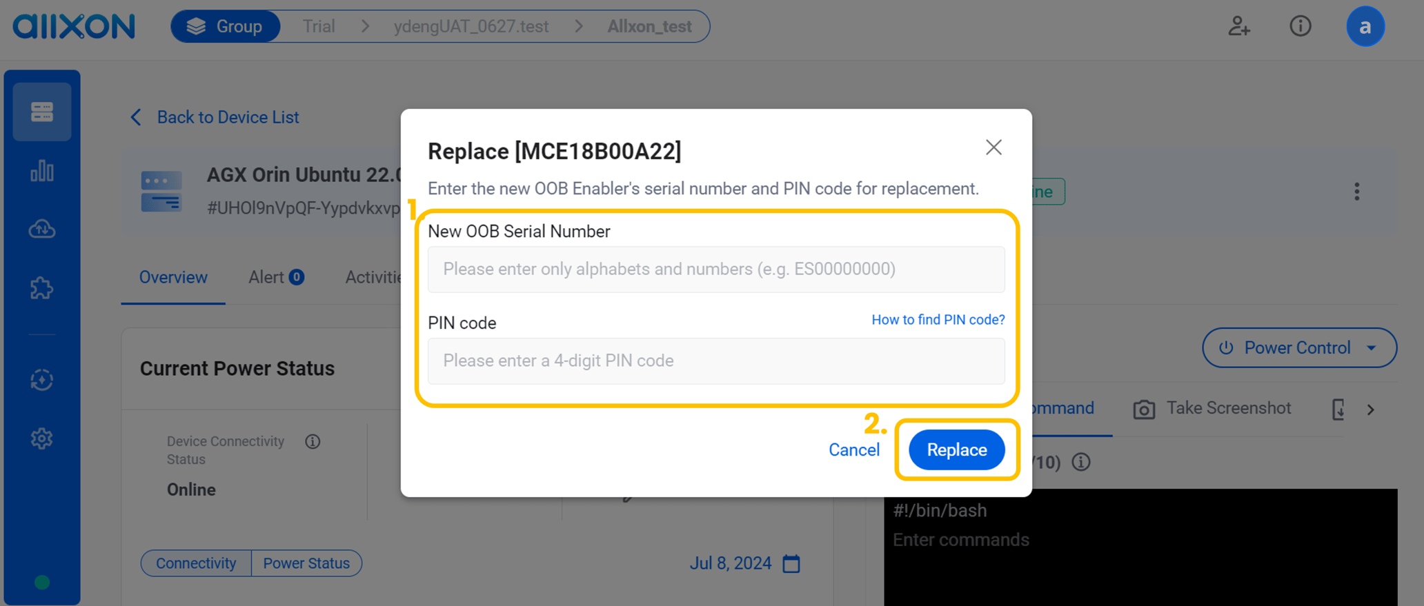 How to Replace OOB Enabler