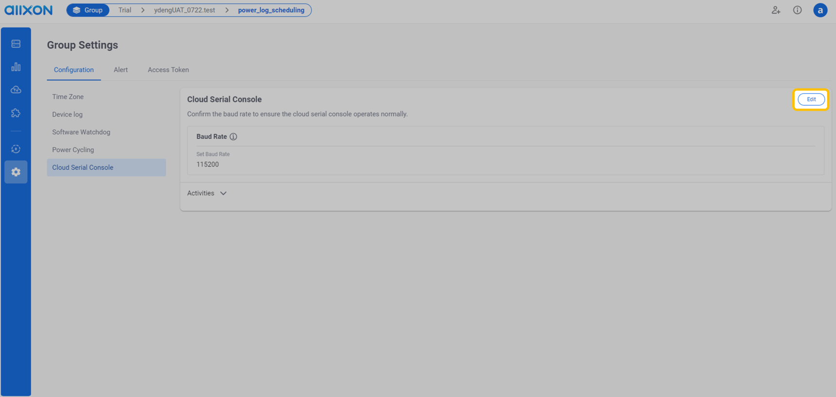 How to Use OOB Cloud Serial Console