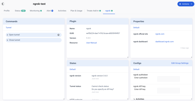 How to Use ngrok Plugin