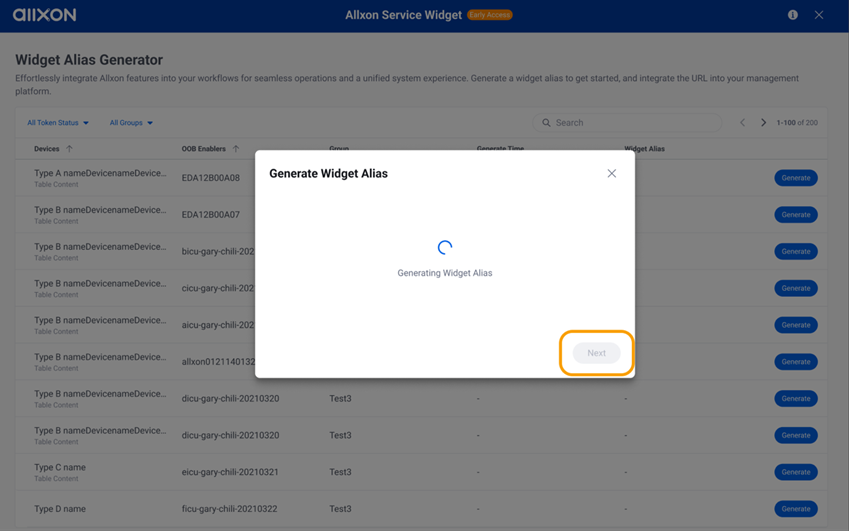 How to Use Allxon Widget Alias Generator?