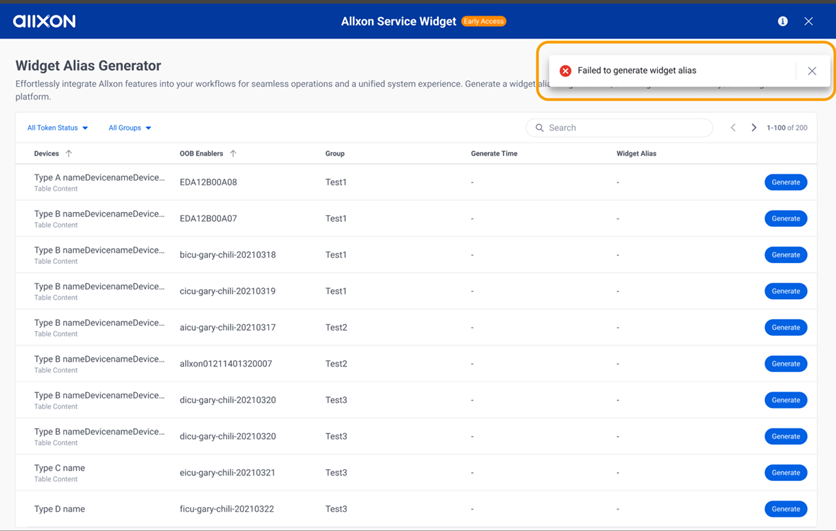 How to Use Allxon Widget Alias Generator?