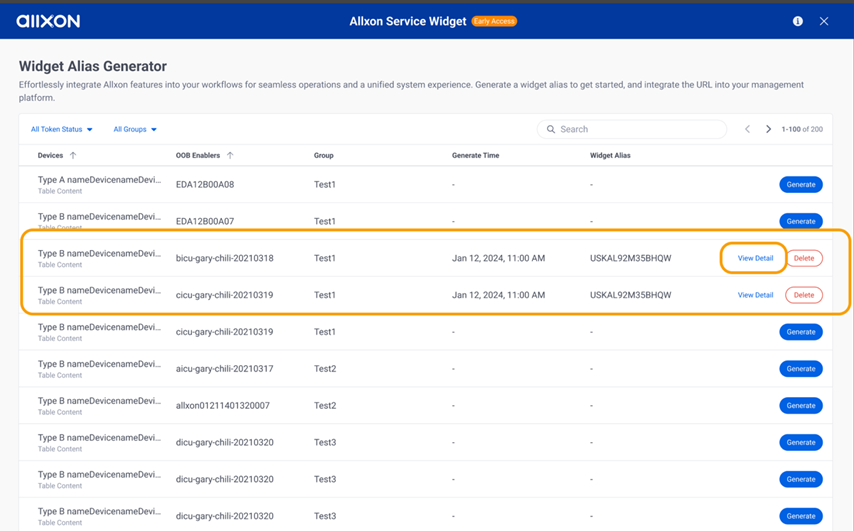 How to Use Allxon Widget Alias Generator?