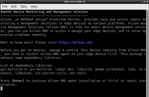Install Allxon Agent via Desktop Installer