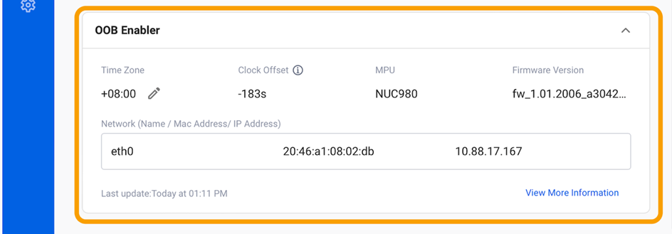 Introduction to Device Details Page Interface
