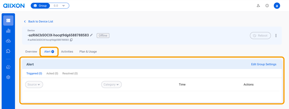 Introduction to Device Details Page Interface