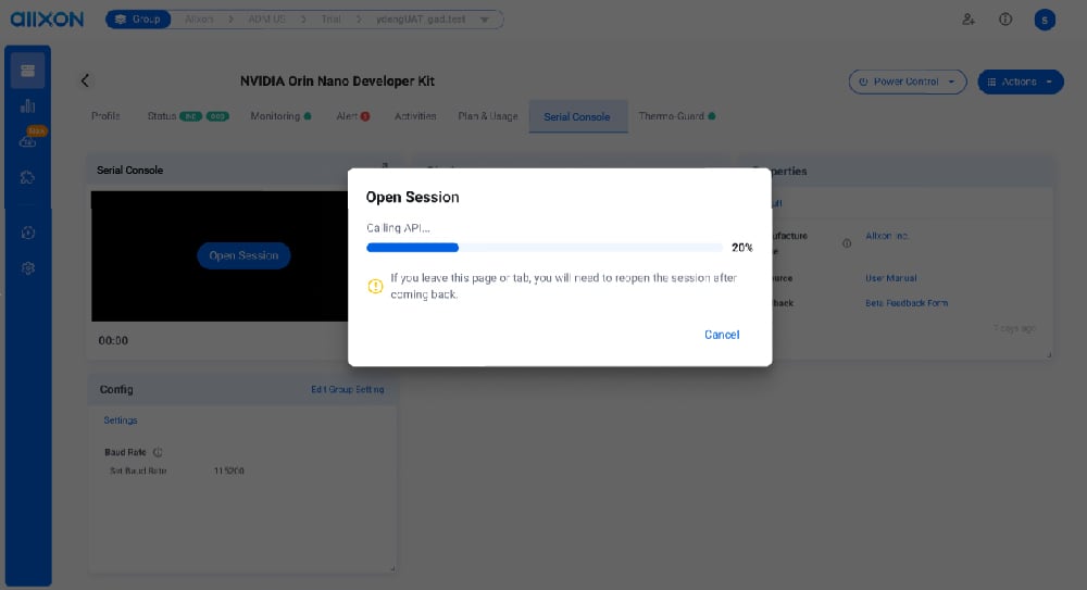 How to Use OOB Cloud Serial Console