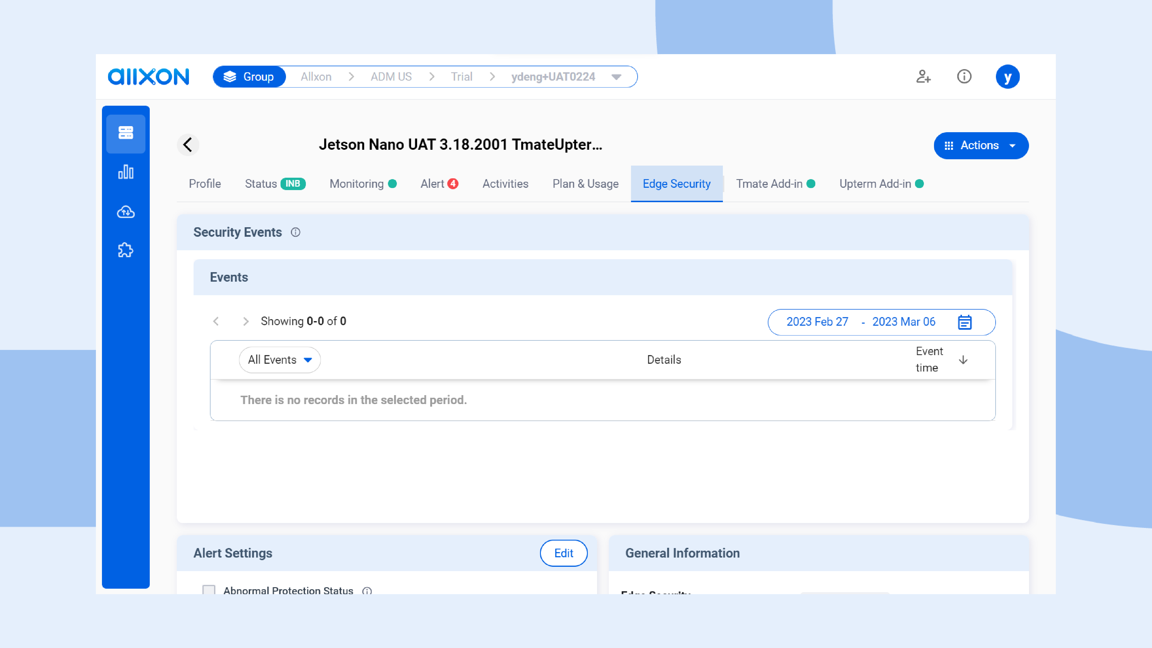 Plugin station_Edge Security
