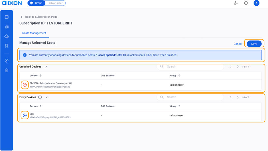 Introduction to Subscription Page Interface